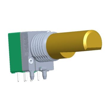 Quality Horizontal Type Rotary Absolute Encoder Metal Shaft For Walkie Talkie Channel for sale