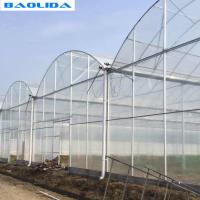 Quality Clear Plastic Grow Tunnel / Agriculture Farm Plastic Tunnel Greenhouse for sale