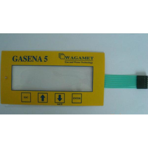 Quality Eco friendly Metal Dome Membrane Switch Keyboard / Single Membrane Switch for sale