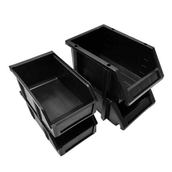 Quality SMT PCB ESD Safe Plastic Boxes Antistatic Conductive Tote Box for sale