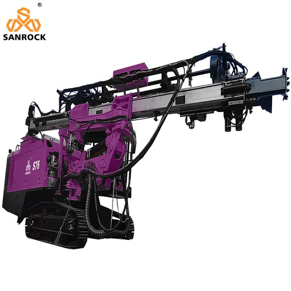 Quality Hydraulic DTH Drilling Rig Rock Borehole Drilling Machine Crawler Mining for sale