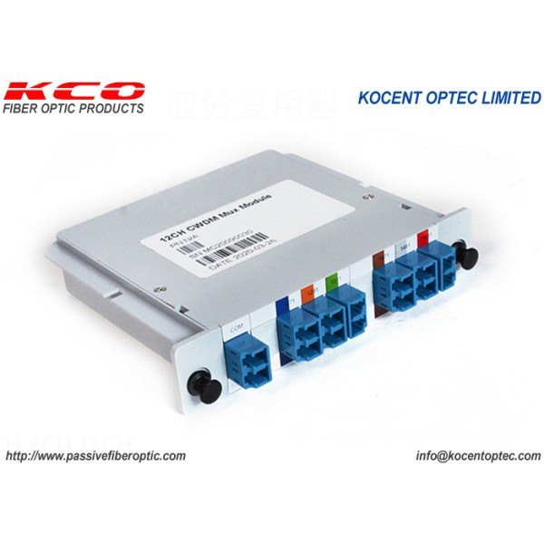 Quality 6CH LGX Coarse Wavelength Division Multiplexing CWDM 6channels For 3U Patch for sale