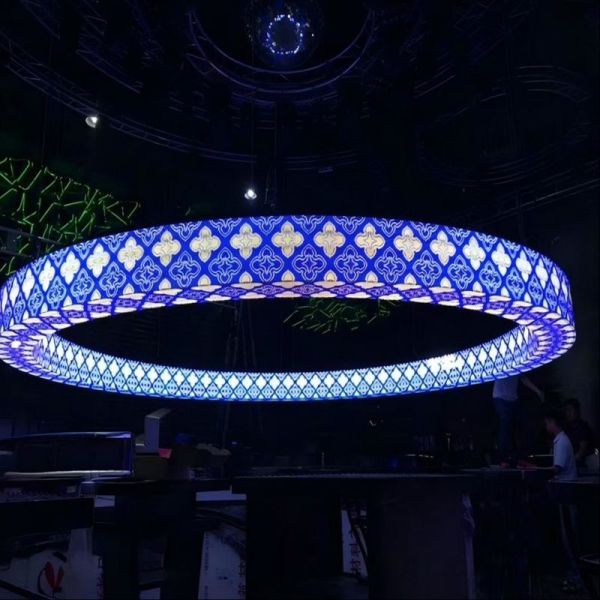 Quality Lionled P4 Indoor Flexible Led Display Screen With Circular Shape for sale