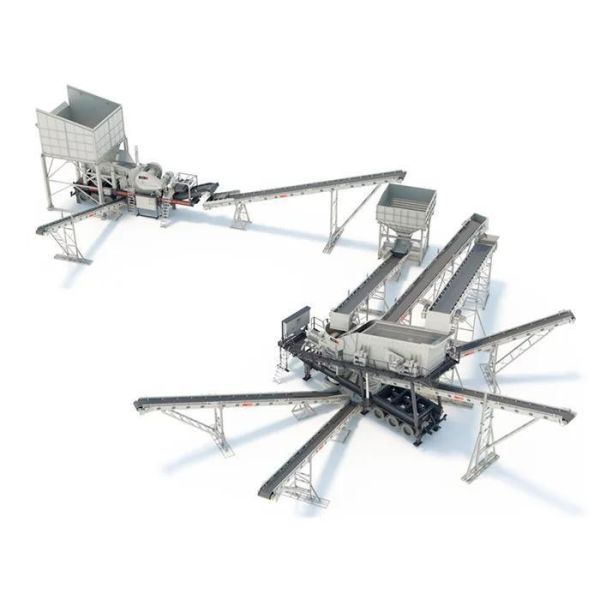 Quality Advanced Technology Mobile Jaw Crusher with Vibrating Screen and Feeder 1 for sale