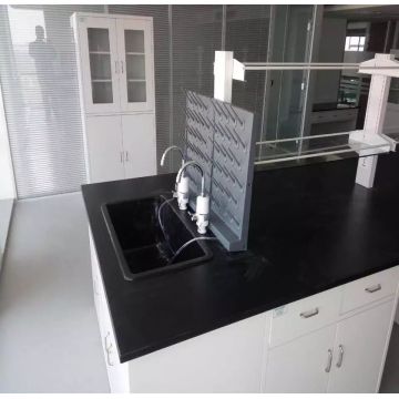 Quality University Lab Work Bench With Sink Working Table for sale