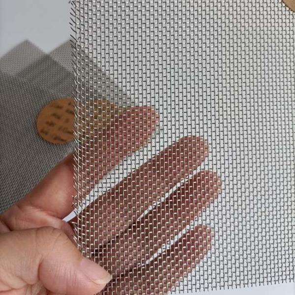 Quality SS316 SS316L Plain Weaving Stainless Steel Window Mesh Anti Mosquito for sale