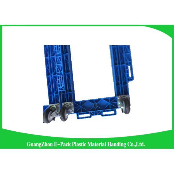 Quality Customized Pallet Plastic Moving Dolly100 - 150KG Capacity 612 * 412 * 145mm for sale