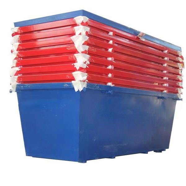 Quality Industrial Skip Bin With Reinforced Base No Warping No Leaks for sale