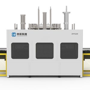Quality Fully Automatic Biodegradable Cutlery Making Machine Recyclable For Lunch Box for sale