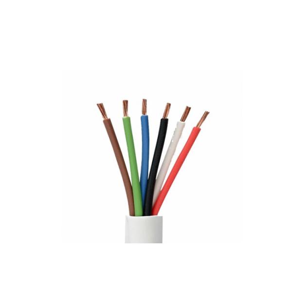Quality 5 Pins 200C Custom Electrical Wire Telfon Insulation Jacket Heating Cable for sale