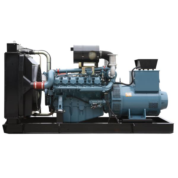 Quality Low Fuel Consumption Korean Genset Diesel Powered Generator for sale