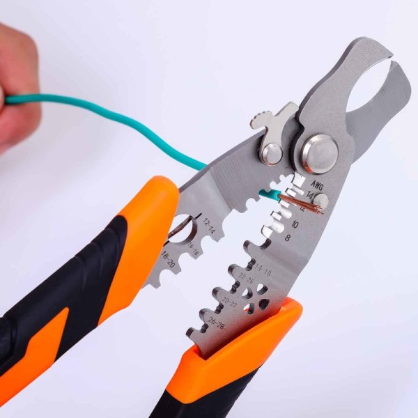 Quality 20GP Commercial Electric Wire Cable Stripper Pliers Multi Purpose OEM for sale