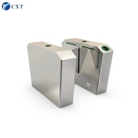 Quality High-Speed QR Code Flapper Flap Barrier Gate with 30-40 People/minute Transit for sale