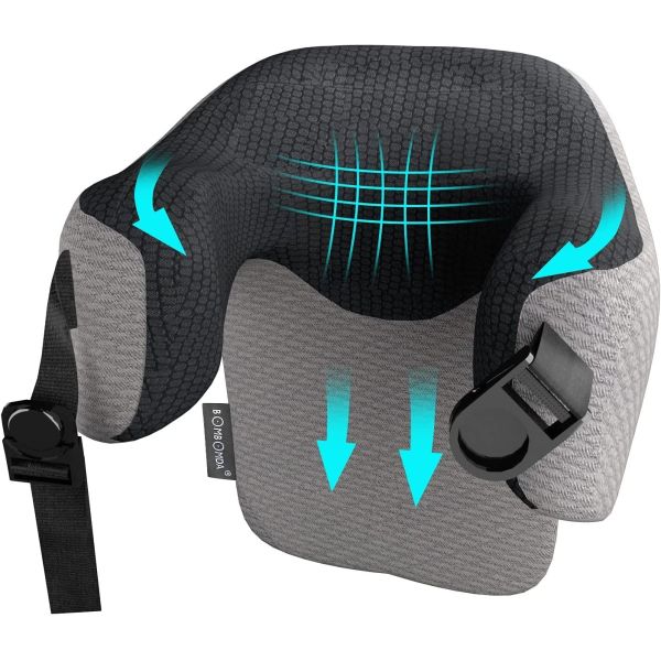 Quality U Shaped Neck Pillow Travel All-Season Slow Rebound Memory Foam Travel Pillow for OEM/ODM for sale