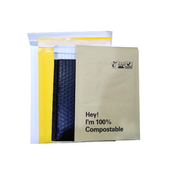 Quality Eco Friendly ISO9001 Kraft Paper Bubble Mailers Biodegradable for sale