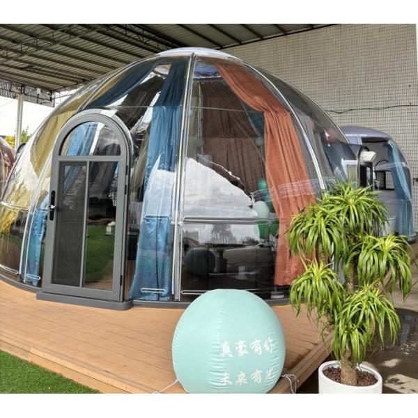Quality Luxury Bubble Dome Tent Transparent Bubble Room Hotel Polycarbonate Sky Room House for sale