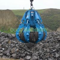 Quality 6 CBM Orange Peel Metal Electro Scrap Yard Grabber for sale
