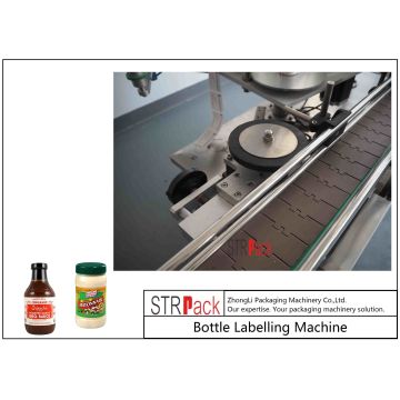 Quality Vertical Self Adhesive Round Bottle Labeling Machine With PLC Control 120 BPM for sale