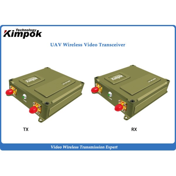 Quality 1440Mhz UAV COFDM Video Link , 1 Watt Ethernet Video Sender Up To 40km for sale