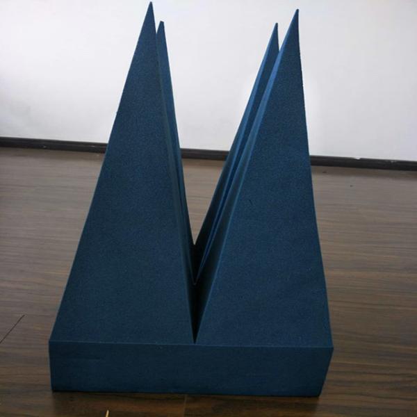 Quality Electrical Microwave Rf Absorber Foam Pyramidal For EMC Testing Room And RF Box rf shielding room emc anechoic chamber for sale