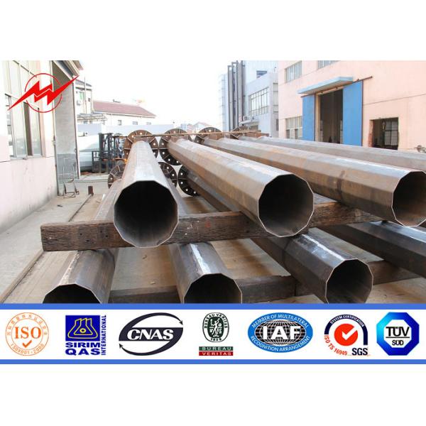 Quality 25m blasting stadium high mast pole seaport lighting with winch for sale