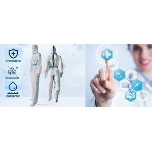 Quality EN14126 Hospital Medical Protective Clothing Ppe Coverall Suit for sale
