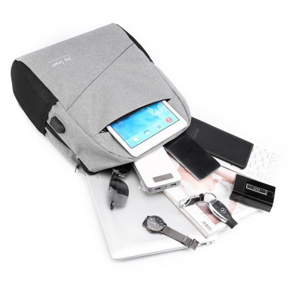 Quality Sympathybag 3 Piece Men Laptop Backpack Anti Theft USB Charging Custom Logo for sale