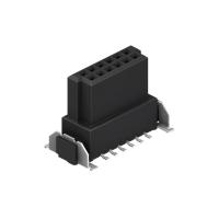 Quality 1.27mm Board To Board Floating Connectors SMT Type Vertical 180 for sale
