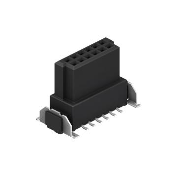 Quality 1.27mm Board To Board Floating Connectors SMT Type Vertical 180 for sale