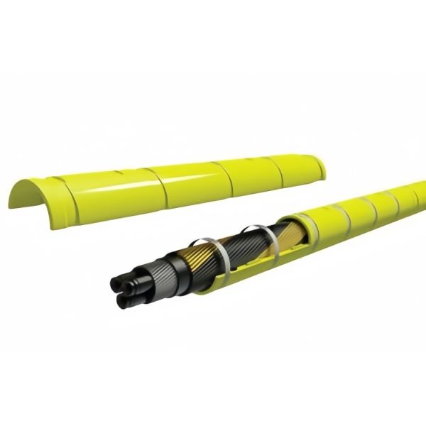 Quality Hydrolysis Resistant Polyurethane Subsea Cable Protection with High Load Bearing for sale