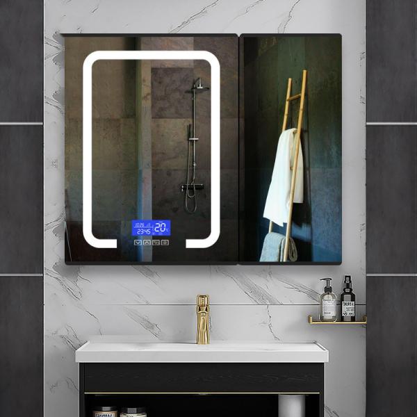 Quality Wall Mounted Smart Mirror Medicine Cabinet Modern Mirror Cabinet For Bathroom for sale