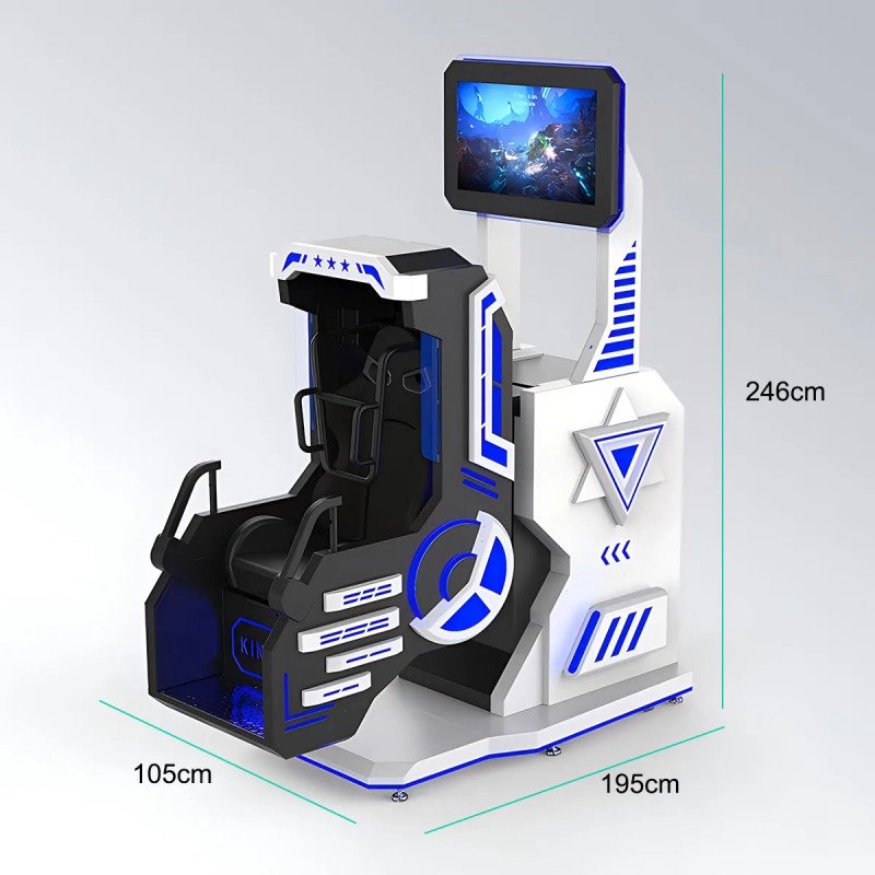 VR 360 Game Machine front view