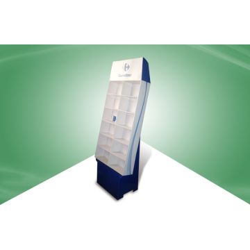 Quality Customized Retail Pop Cardboard Display Shelf / Paper Floor Display For Food for sale