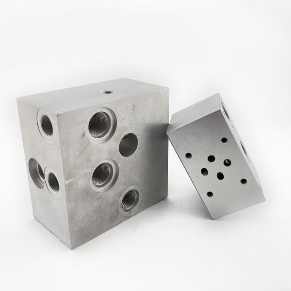 Quality Precision Stainless Steel Customized Valve Hydraulic Manifold Block with for sale