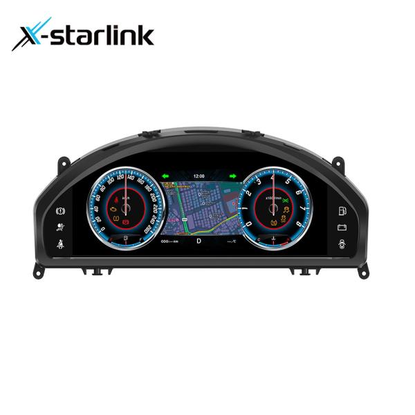 Quality Linux System Auto Meter 12.3'' Digital Car Gauges For Benz E300 2009-2015 for sale
