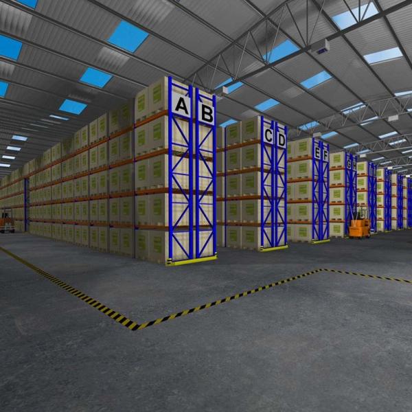 Quality Customized Warehouse Pallet Rack for Auto Parts Storage Customization for sale