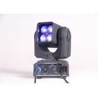 Quality 4 Pcs 25 w RGBW LED Moving Head Light With 5-40° Beam Angle For DJ , Disco for sale