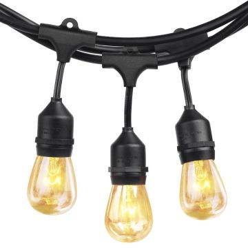 Quality Well Designed Power Cord Operated Backyard String Lights For Customized Color for sale