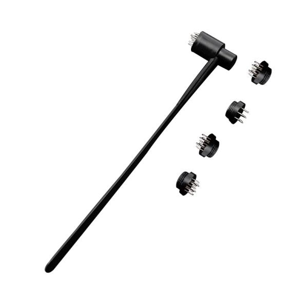 Quality Antirheumatic Seven Star Hammer With Double Heads ABS Stainless Steel for sale