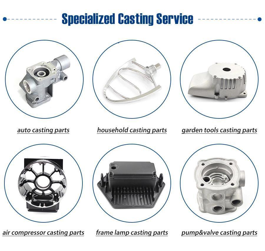 OEM Customized Metal Precision CNC Machining Die Casting Parts Spare Part