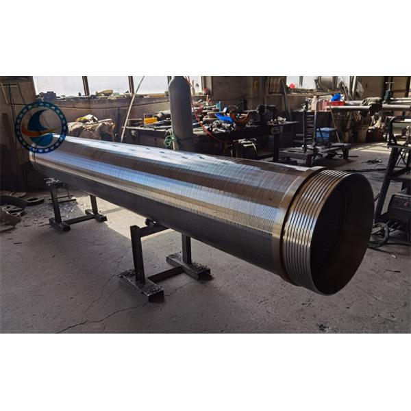 Quality Stainless Steel 304 Vee Wire Filter Screen 406mm For Water Wells Rustproof for sale
