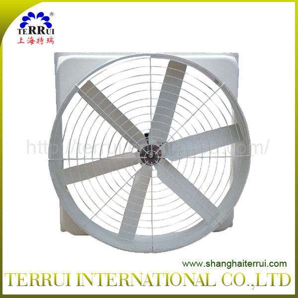 Quality 520V Industrial Livestock Farm Exhaust Fans Fiberglass With Cone for sale