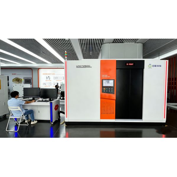 Quality 3D CNC program control porosity analysis CT X-Ray machine Unicomp UNCT2600 for aluminum alloy castings for sale