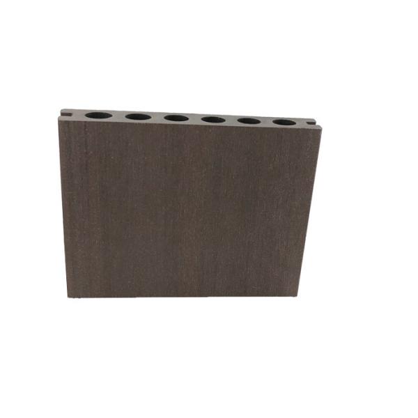 Quality Slip Resistance 0.37 Hollow Plastic Decking Boards Hollow PVC Decking for sale