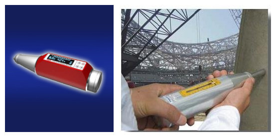 Quality HT-225D Integrated Digital Concrete Test Hammer with high contras OLED Display for sale