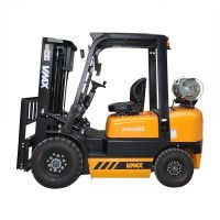 Quality Lpg Compact Forklift Trucks Gasoline Engine 2.5 Ton Mini Forklift Truck for sale