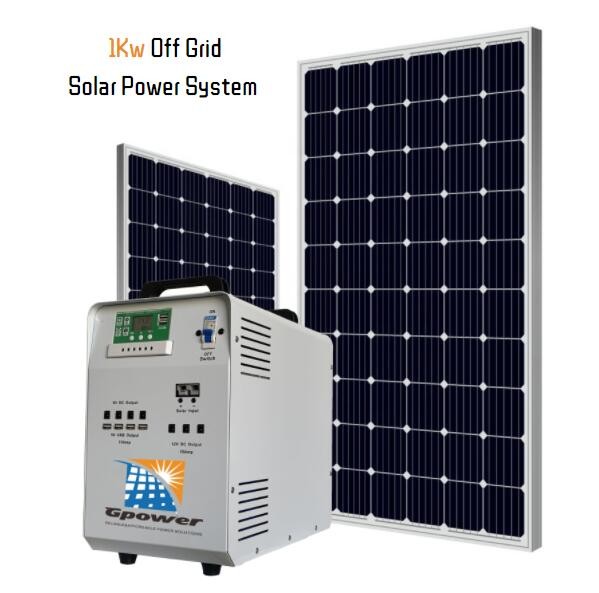 Quality GPOWER 1000Watt Solar Power Generator Kit Rooftop Renewable Energy Generating System for sale