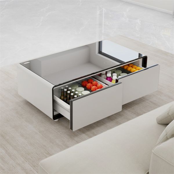 Quality Stainless Steel Smart Tea Table Refrigerator with Carbon Dioxide Monitoring for sale