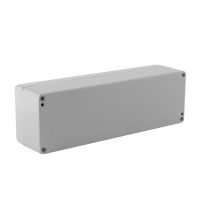 Quality 250x80x80mm Rectangular Waterproof Metal Junction Box for sale