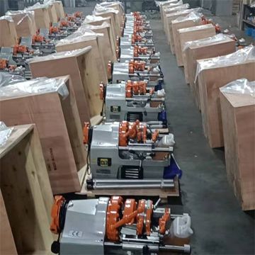 Quality Portable Automatic Pipe Threading Machine Customized High Speed Electric for sale